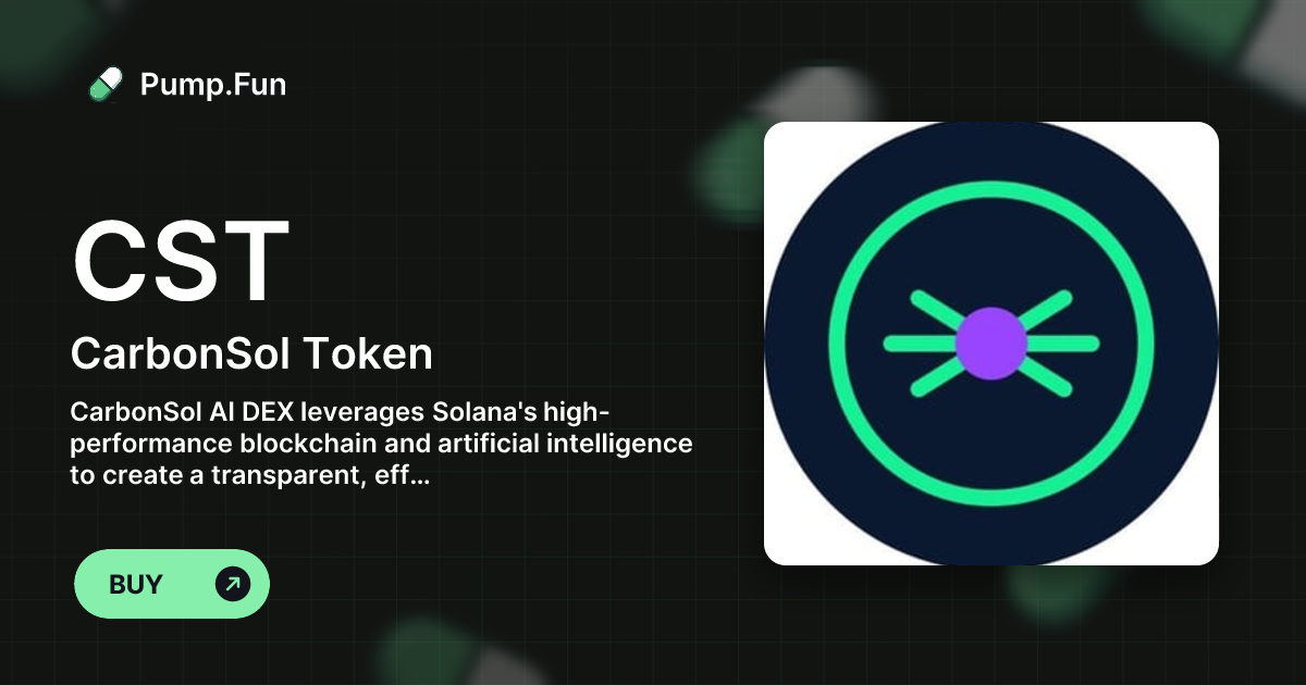 CarbonSol Token (CST) - Pump