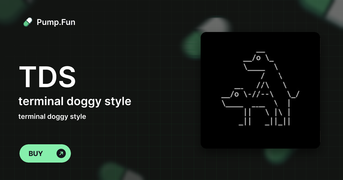 terminal doggy style (TDS) - Pump