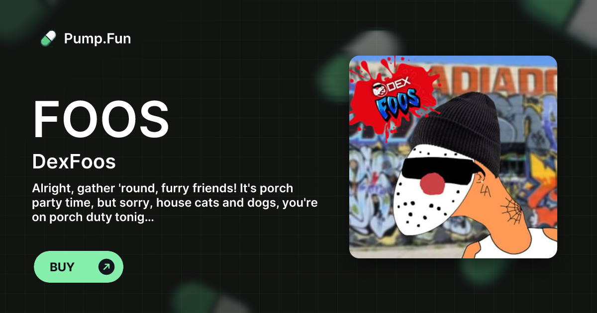 DexFoos (FOOS) - Pump