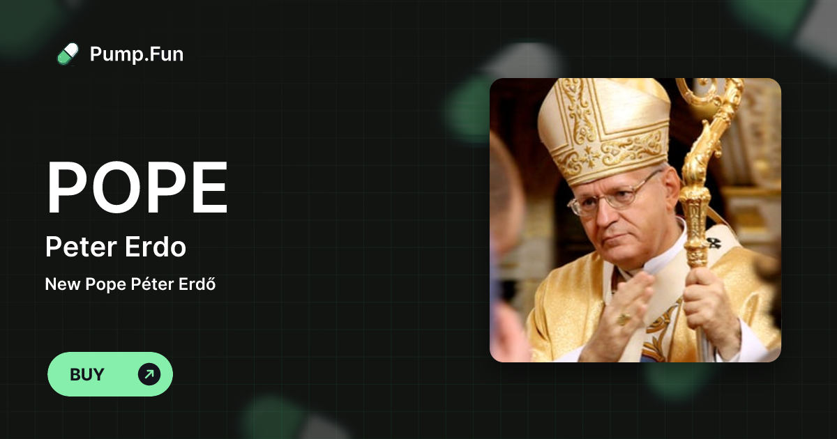 Peter Erdo (POPE) - Pump