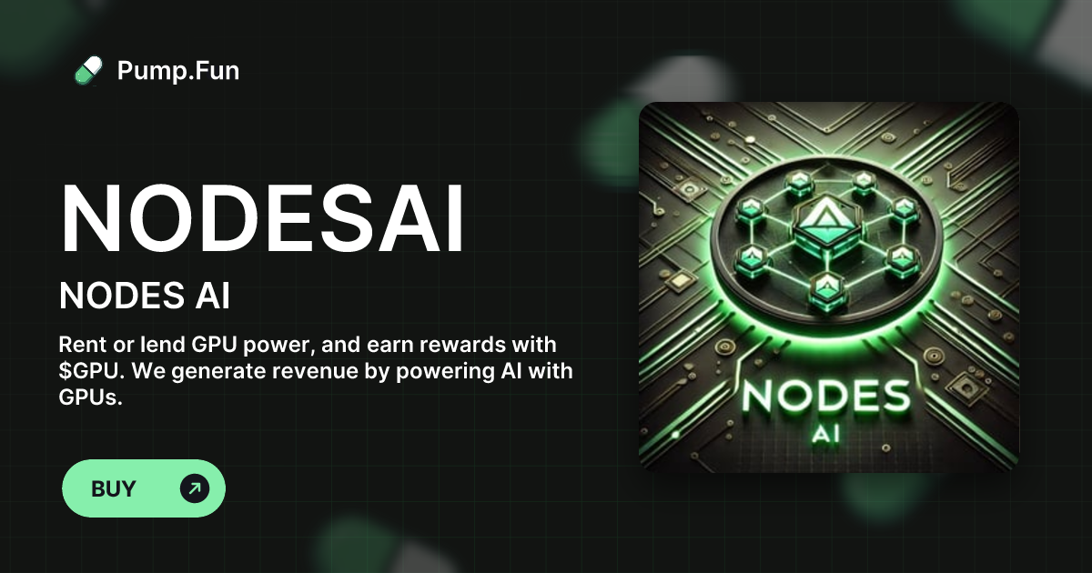 NODES AI (NODESAI) - Pump