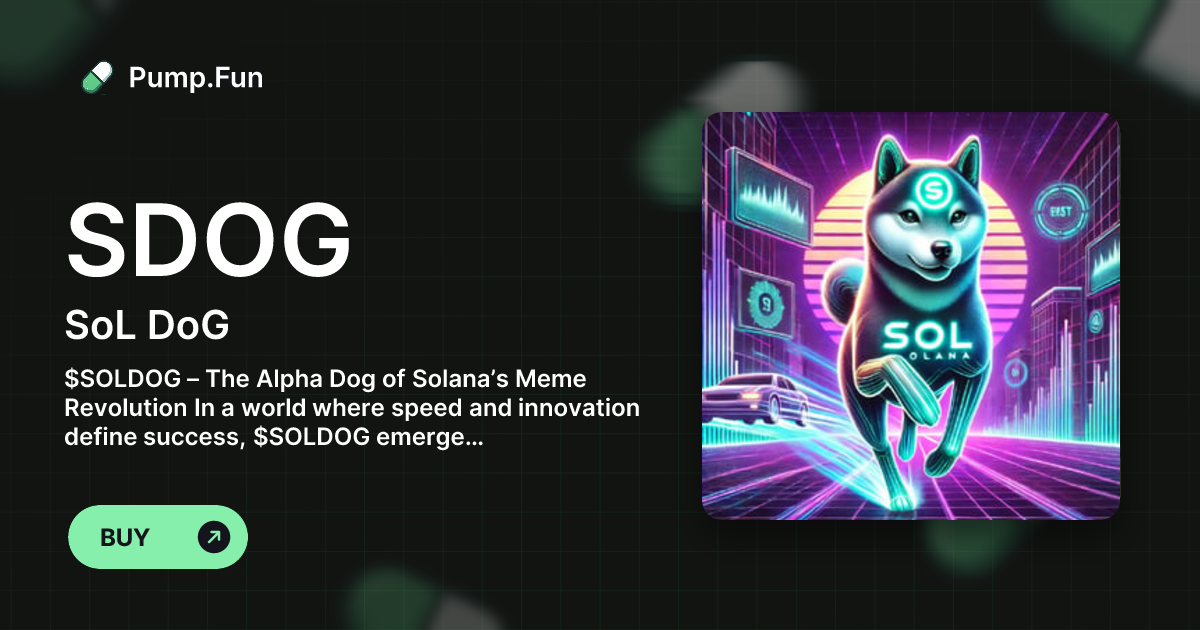 SoL DoG (SDOG) - Pump