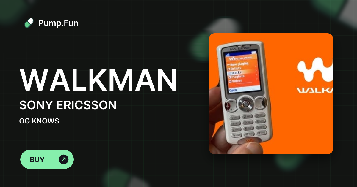 SONY ERICSSON (WALKMAN) - Pump