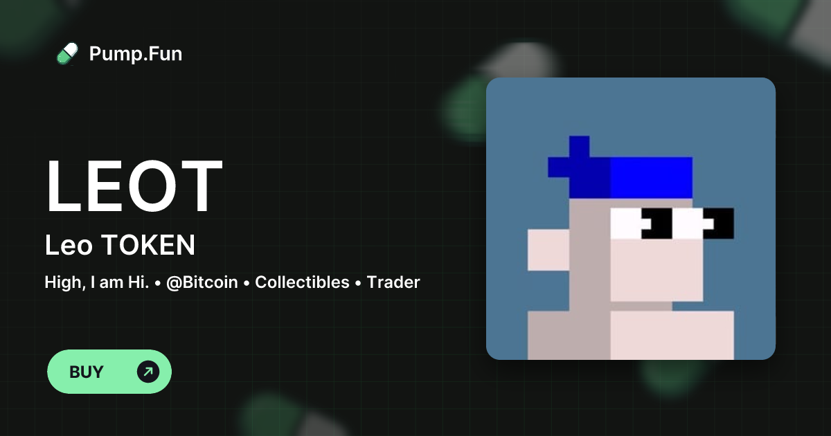 Leo TOKEN (LEOT) - Pump