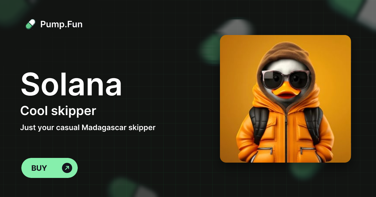 Cool skipper (Solana) - Pump