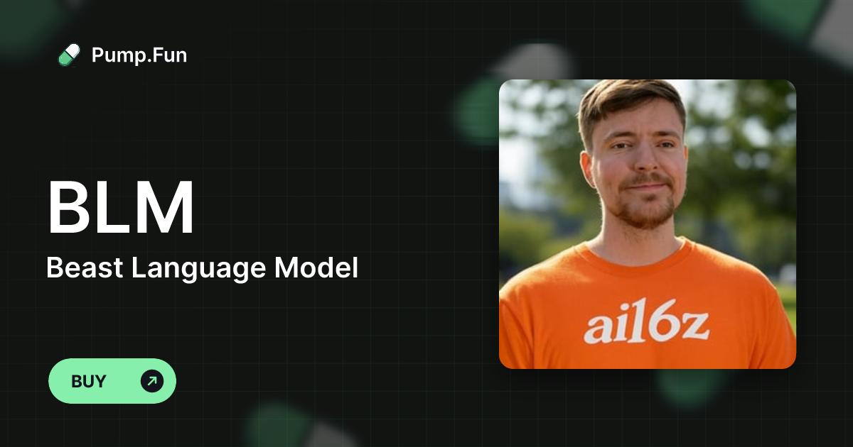 Beast Language Model (BLM) - Pump