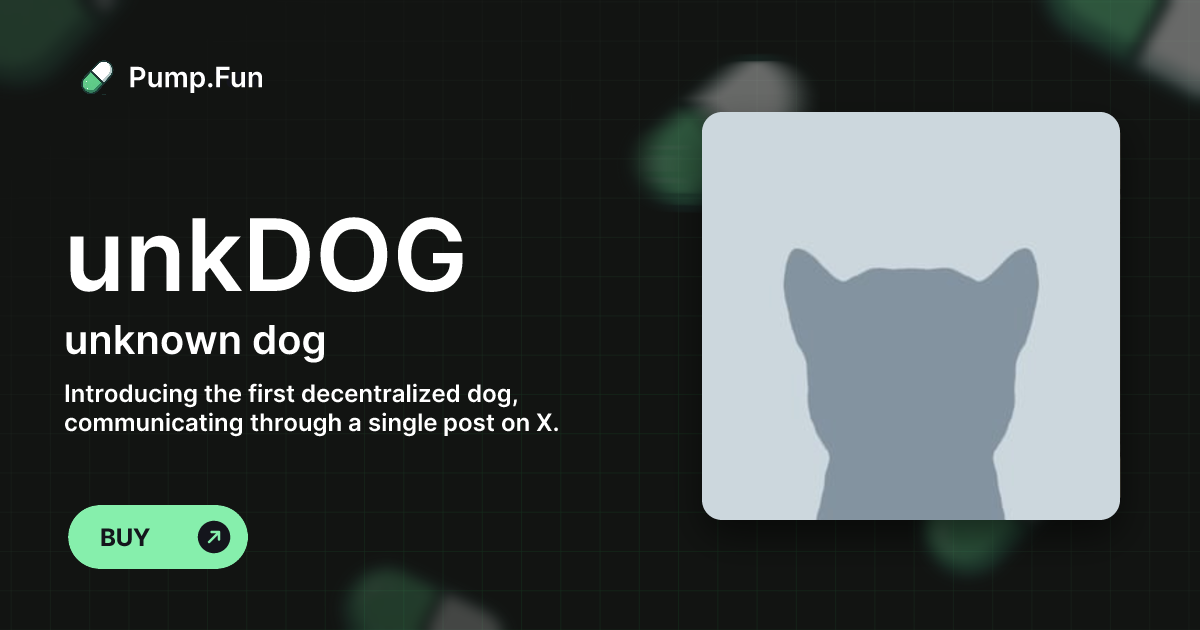 unknown dog (unkDOG) - Pump