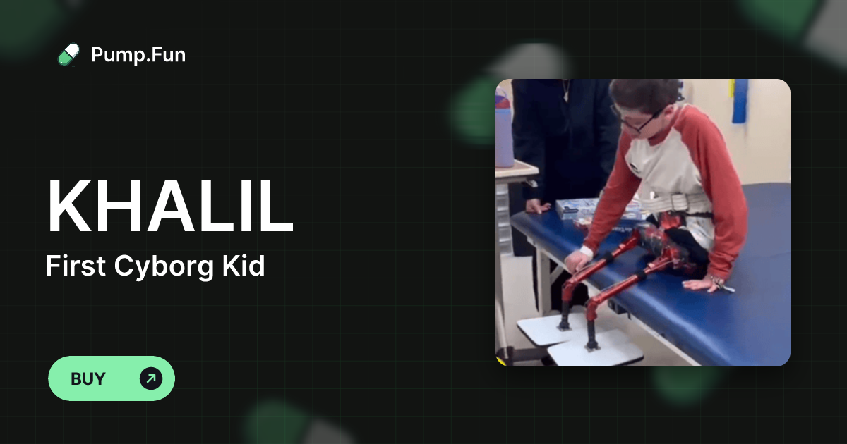 First Cyborg Kid (KHALIL) - Pump