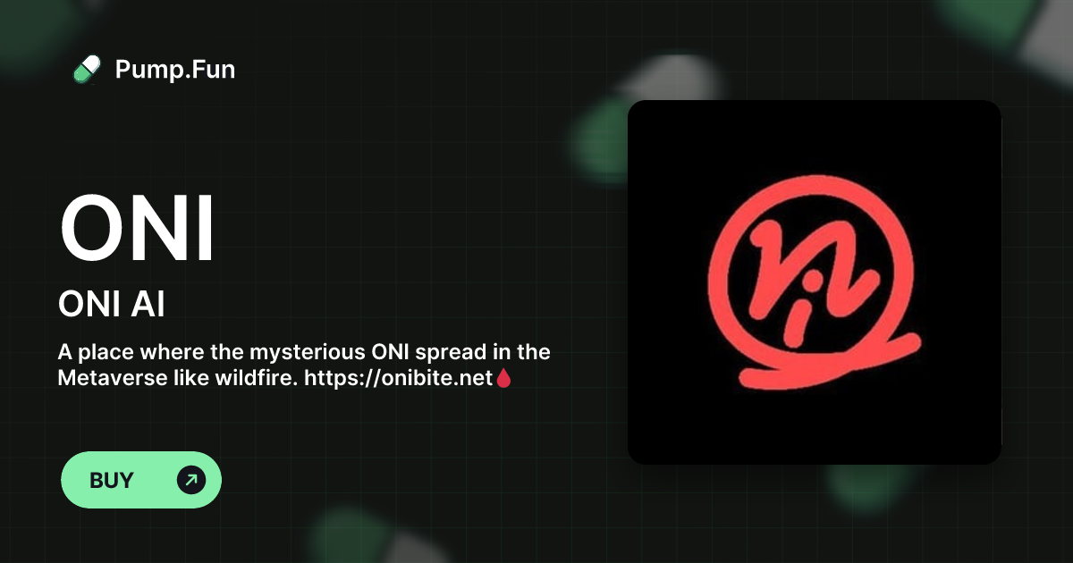 ONI AI (ONI ) - Pump