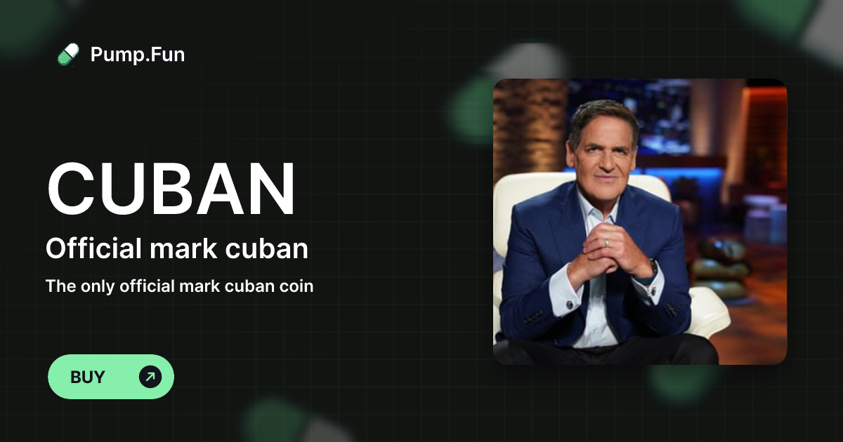 Official mark cuban (CUBAN) - Pump
