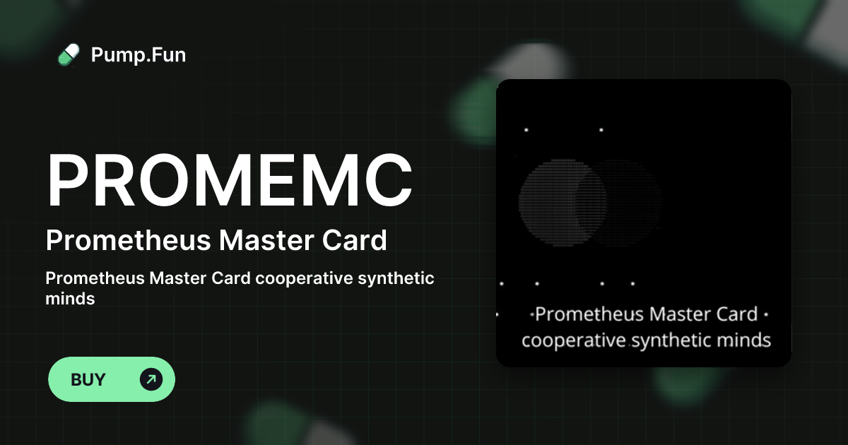 Prometheus Master Card (PROMEMC) - Pump