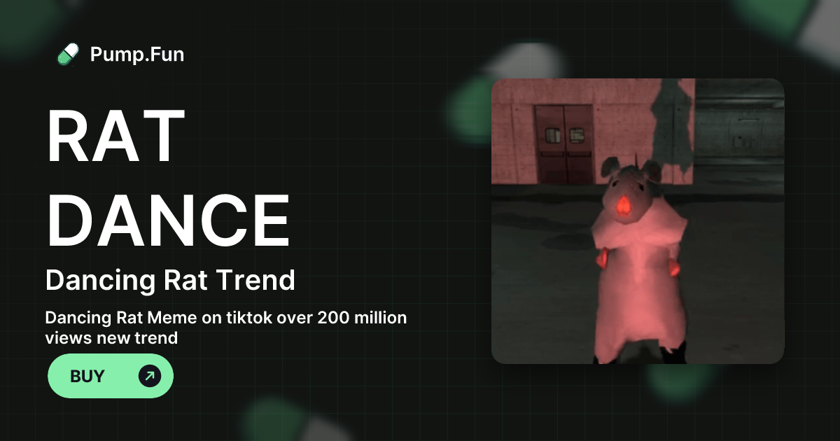 Dancing Rat Trend (RAT DANCE) - Pump
