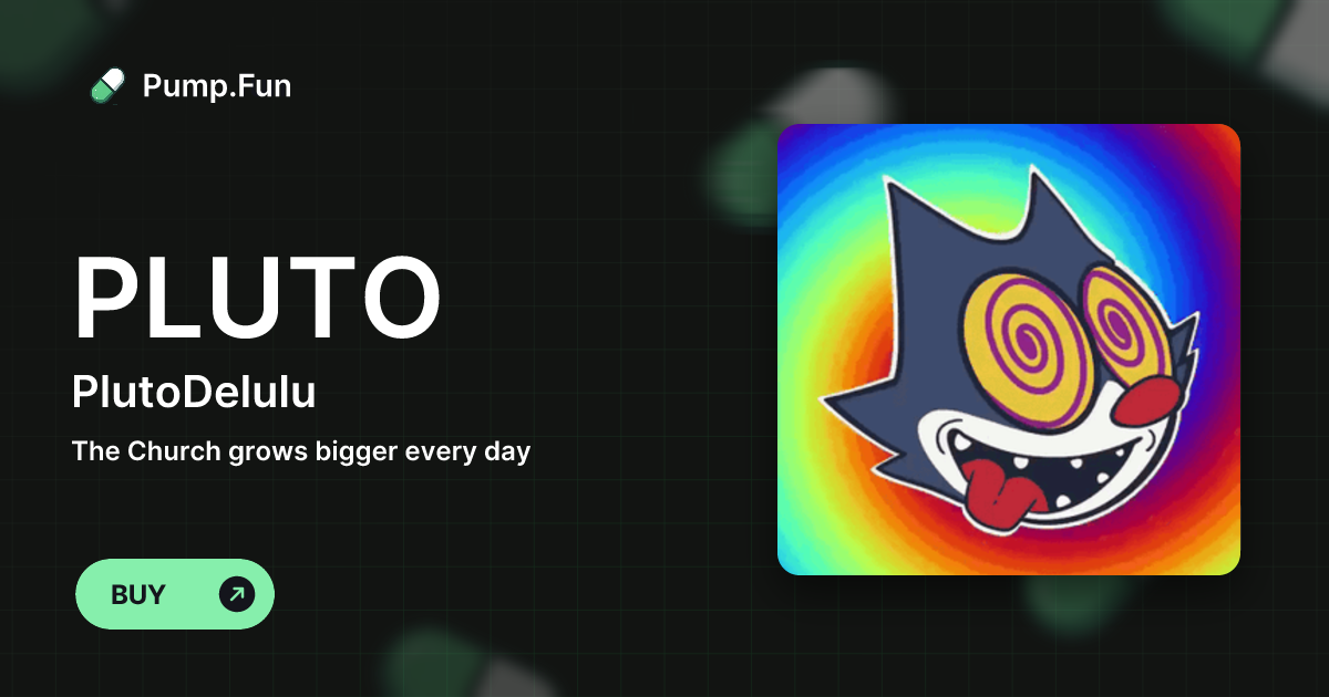 PlutoDelulu (PLUTO) - Pump