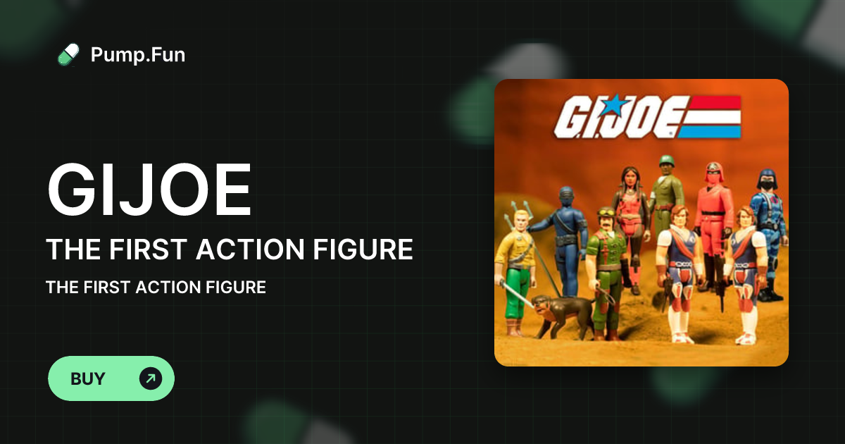 THE FIRST ACTION FIGURE (GIJOE) - Pump