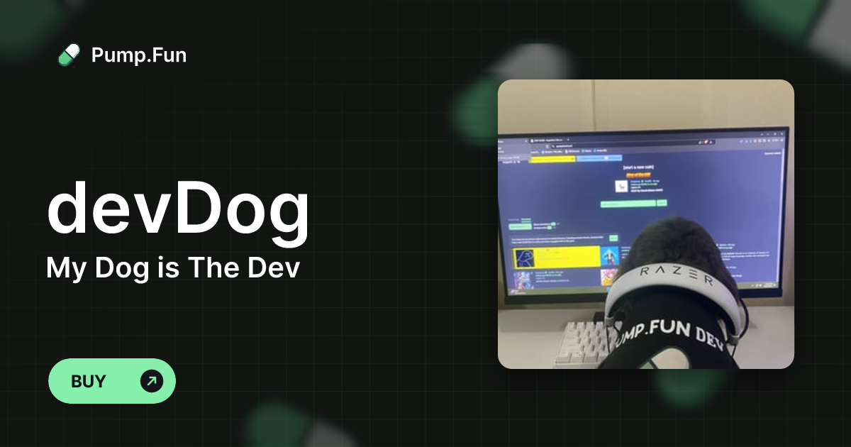 My Dog is The Dev (devDog) - Pump