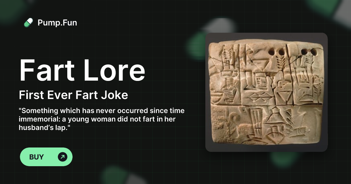 First Ever Fart Joke (Fart Lore) - Pump