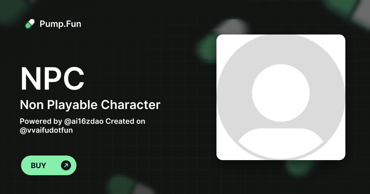 Non Playable Character (NPC) - Pump