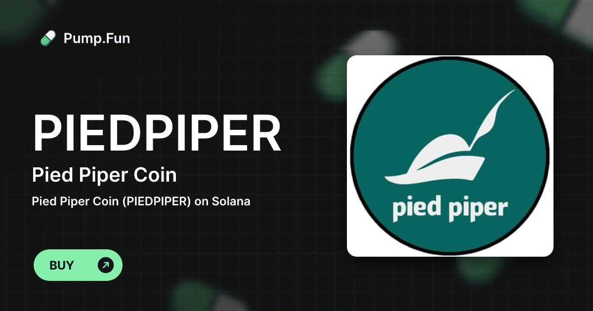 Pied Piper Coin (PIEDPIPER) - Pump