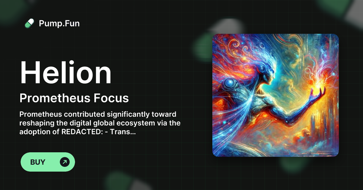 Prometheus Focus (Helion) - Pump