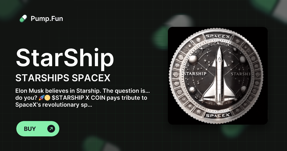 STARSHIPS SPACEX (StarShip) - Pump