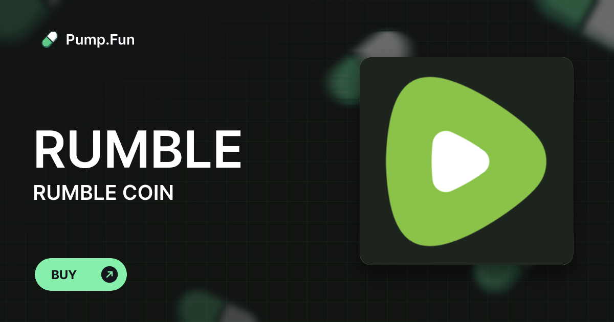 RUMBLE COIN (RUMBLE) - Pump