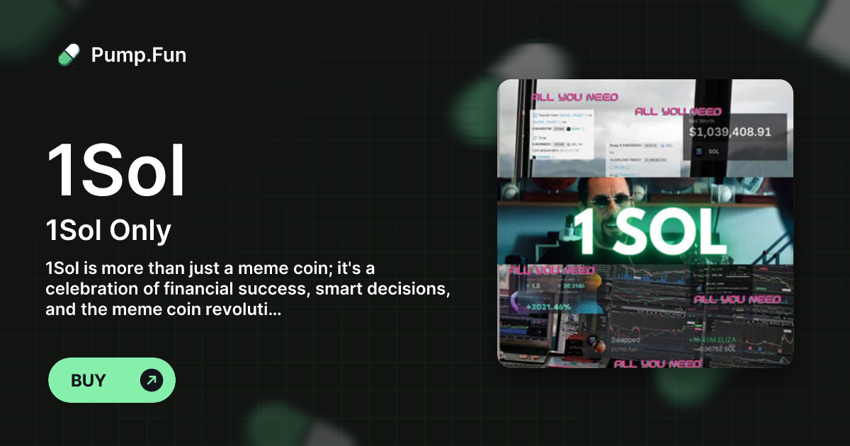 1Sol Only (1Sol) - Pump