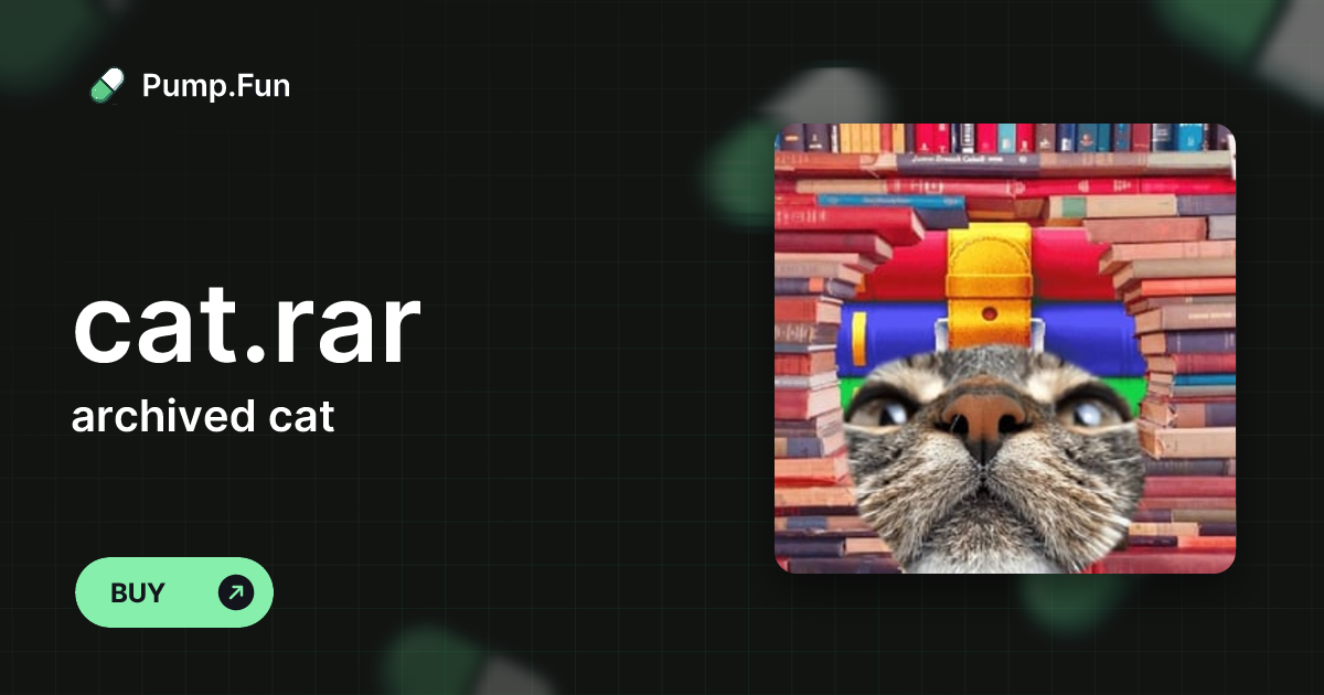 archived cat (cat.rar) - Pump