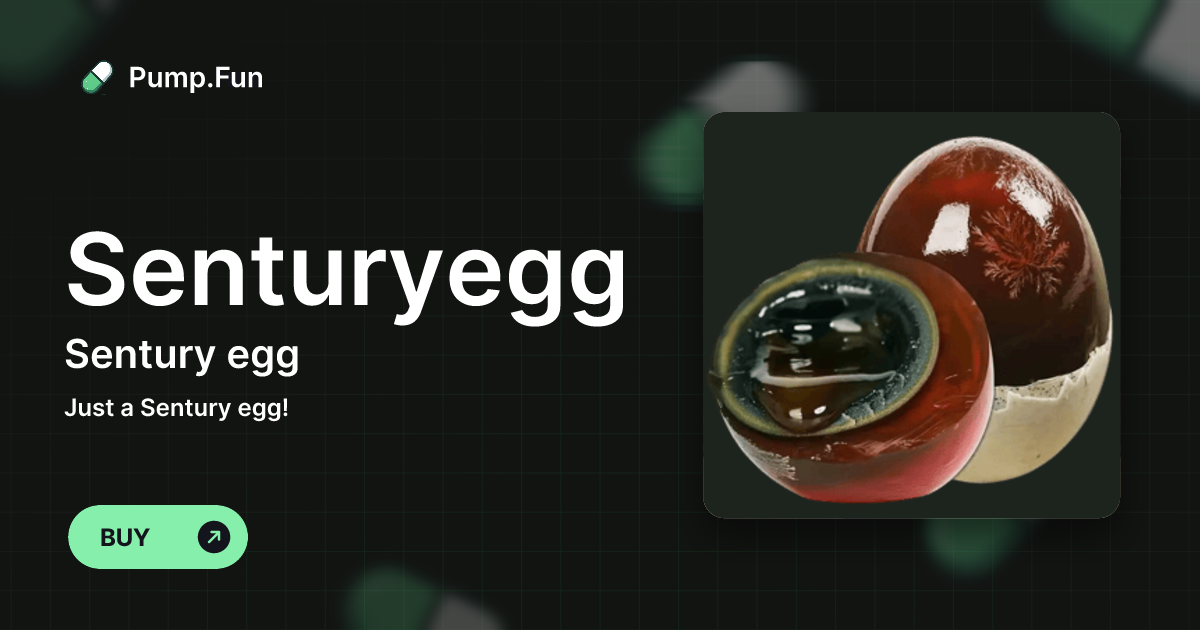 Sentury egg (Senturyegg) - Pump