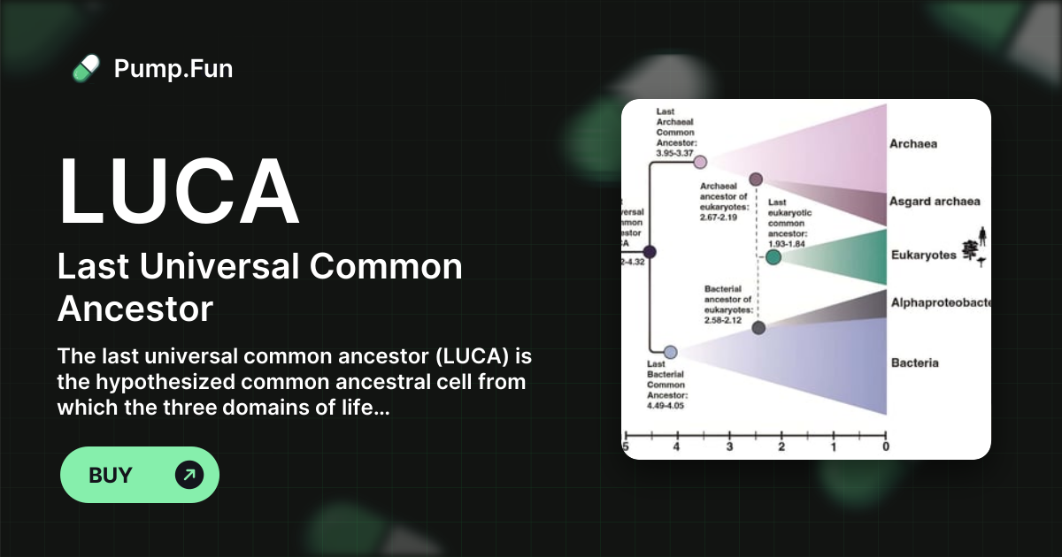 Last Universal Common Ancestor (LUCA) - Pump
