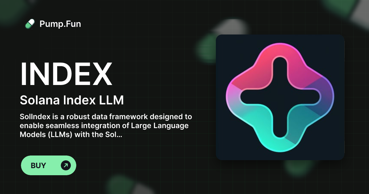 Solana Index LLM (INDEX) - Pump