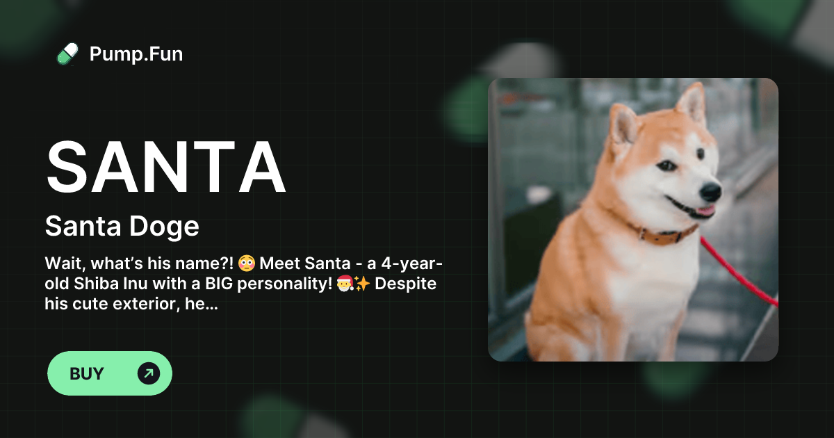 Santa Doge (SANTA) - Pump