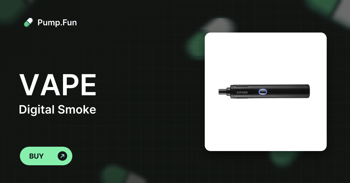 Digital Smoke (VAPE) - Pump