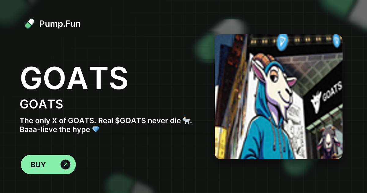 GOATS (GOATS) - Pump