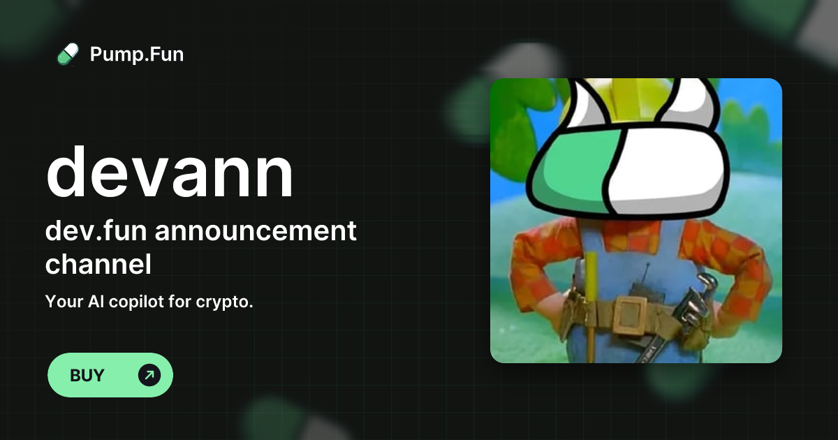 dev.fun announcement channel (devann) - Pump