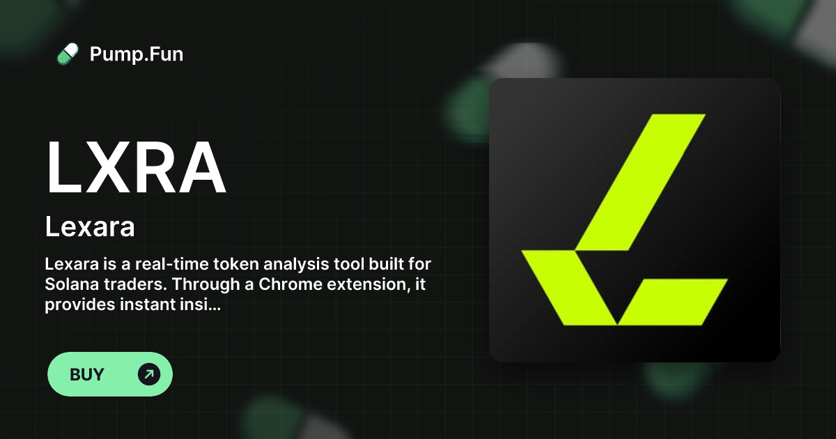 Lexara (LXRA) - Pump