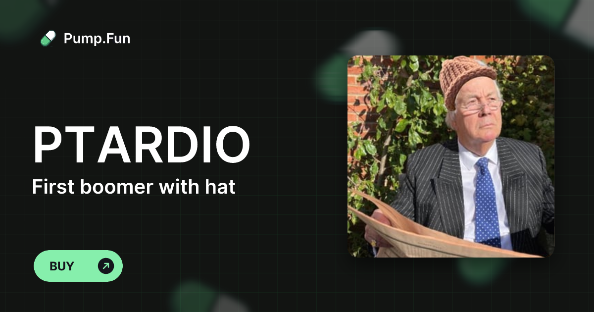 First boomer with hat (PTARDIO) - Pump