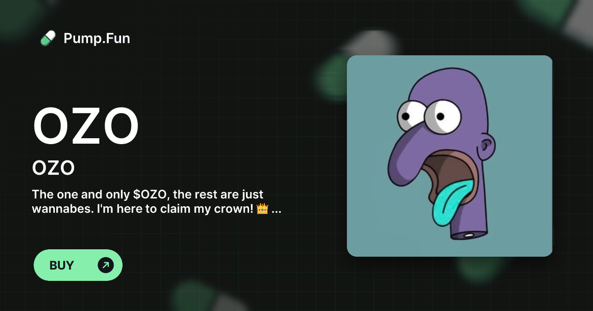 OZO (OZO) - Pump