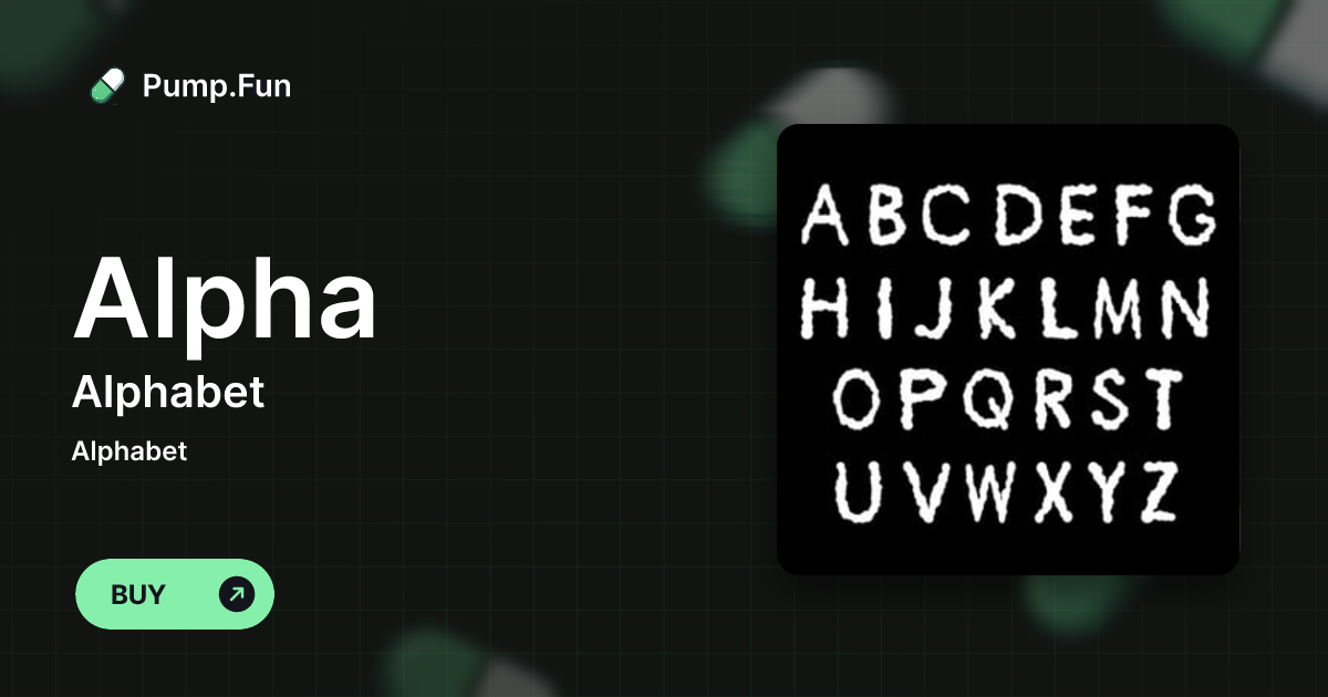 Alphabet (Alpha) - Pump