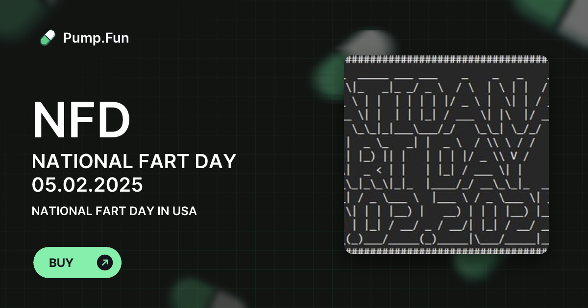 NATIONAL FART DAY 05.02.2025 (NFD) - Pump