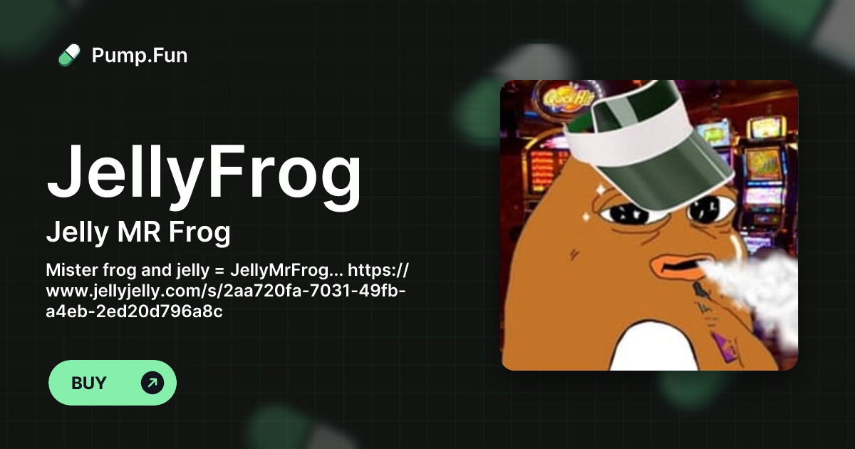 Jelly MR Frog (JellyFrog) - Pump