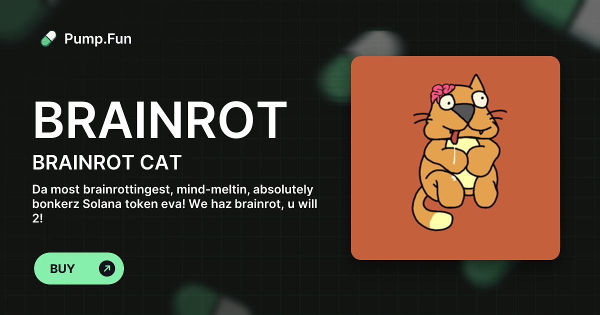 BRAINROT CAT (BRAINROT) - Pump
