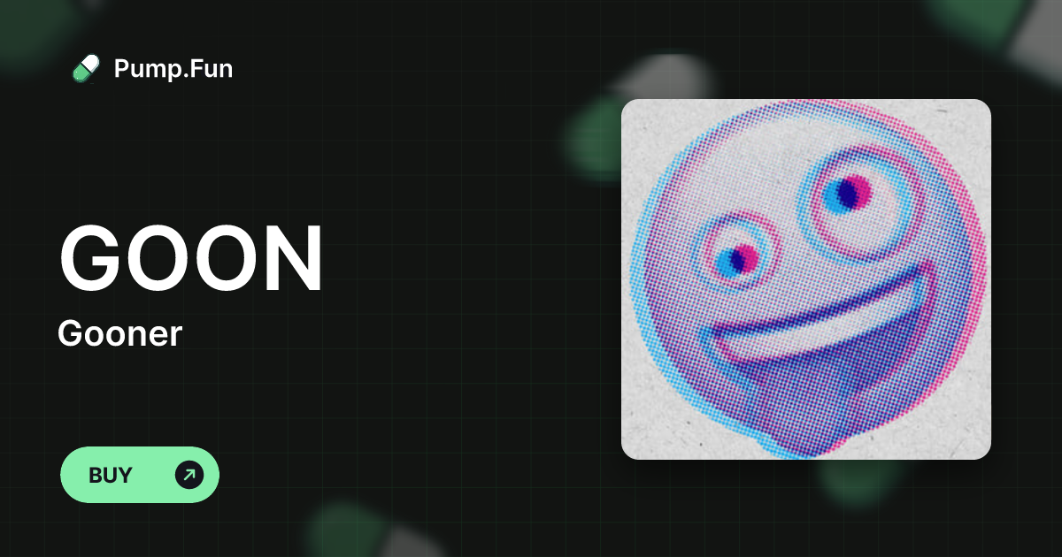 Gooner (GOON) - Pump