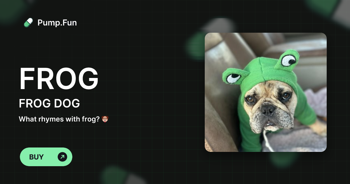 FROG DOG (FROG) - Pump