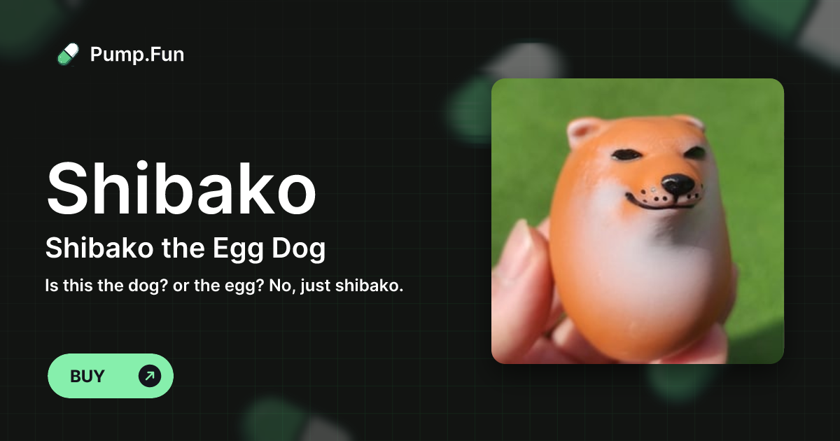 Shibako the Egg Dog (Shibako) - Pump