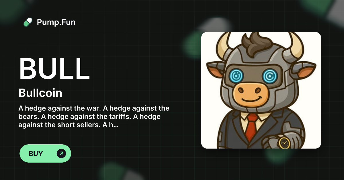 Bullcoin (BULL) - Pump