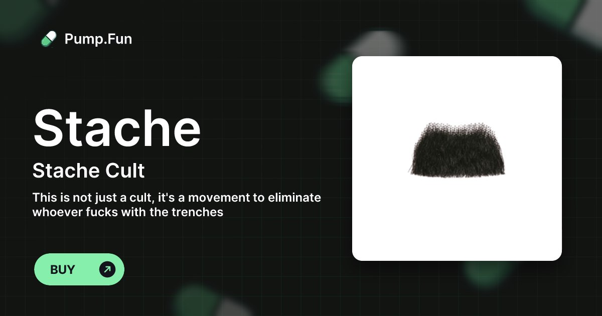 Stache Cult (Stache) - Pump