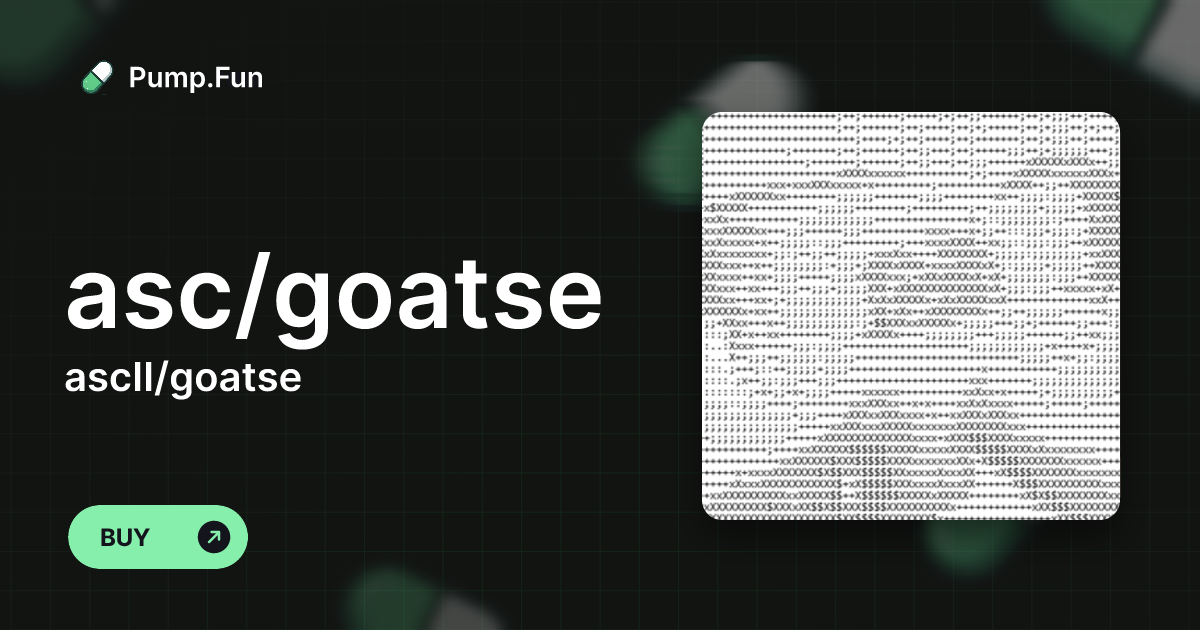 ascII/goatse (asc/goatse) - Pump