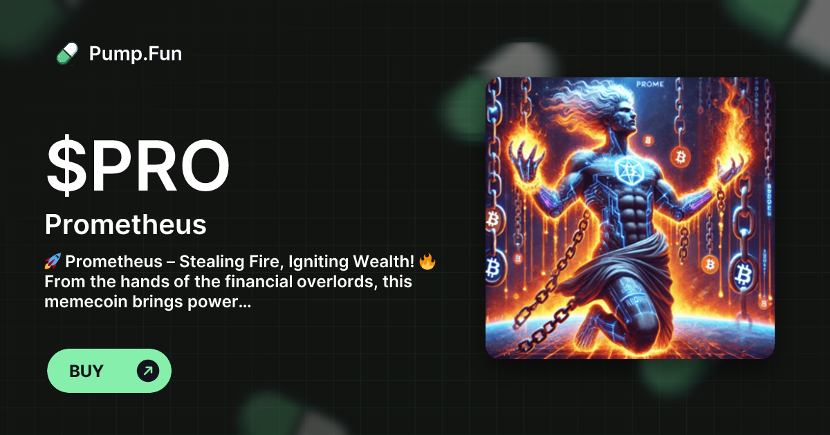 Prometheus ($PRO) - Pump