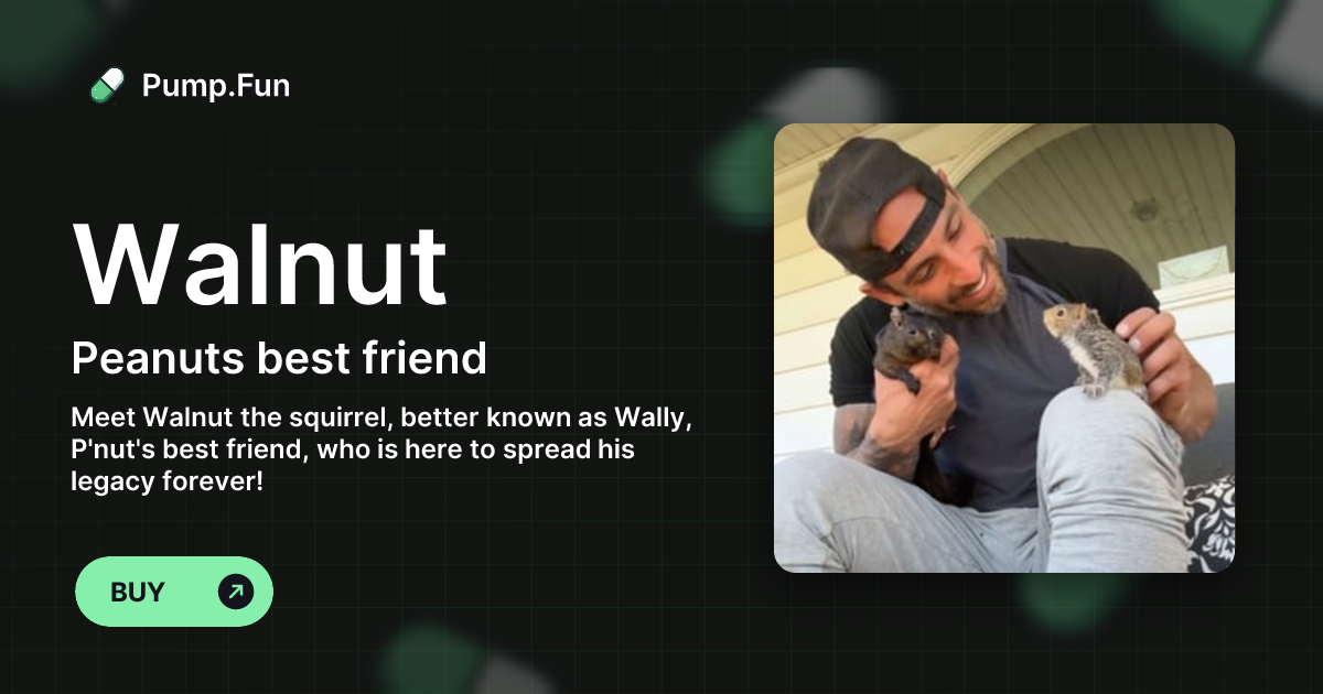 Peanuts best friend (Walnut) - Pump