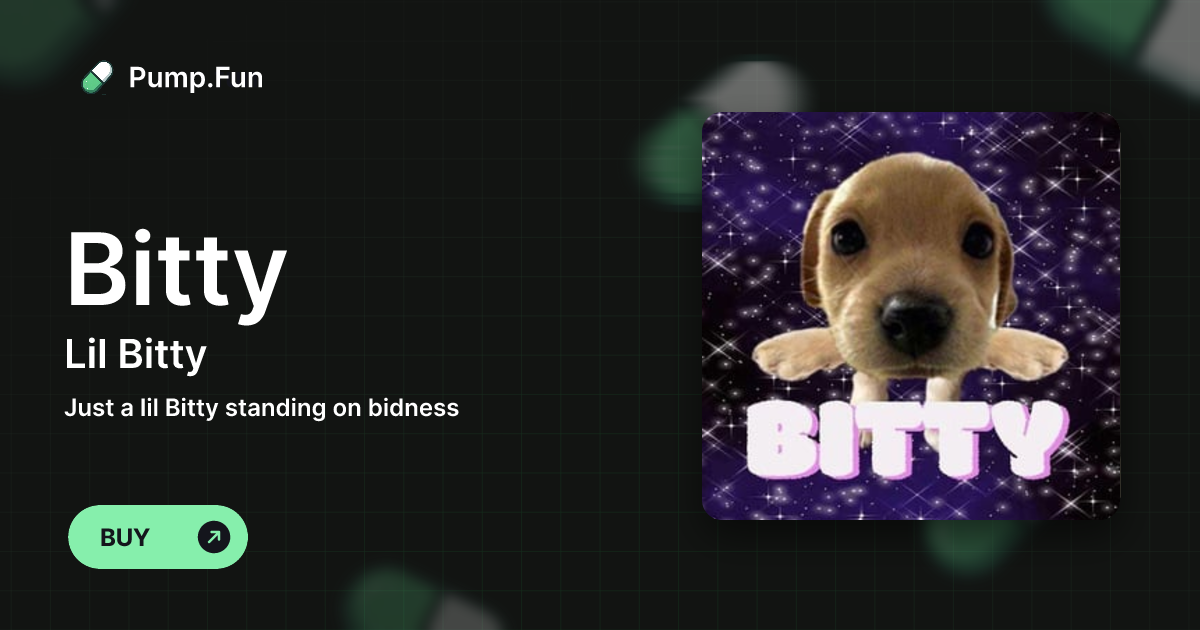 Lil Bitty (Bitty) - Pump